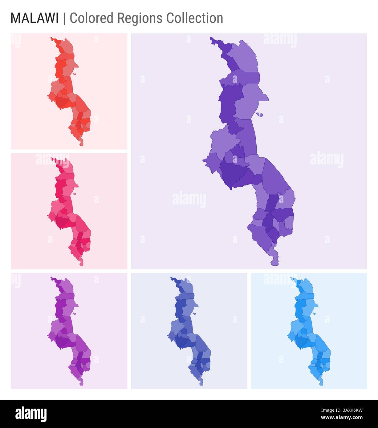 Malawi national colors country Cut Out Stock Images & Pictures - Alamy