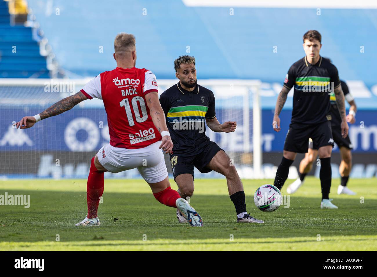 Rafik Guitane of Estoril Praia SAD seen in action during the Liga ...