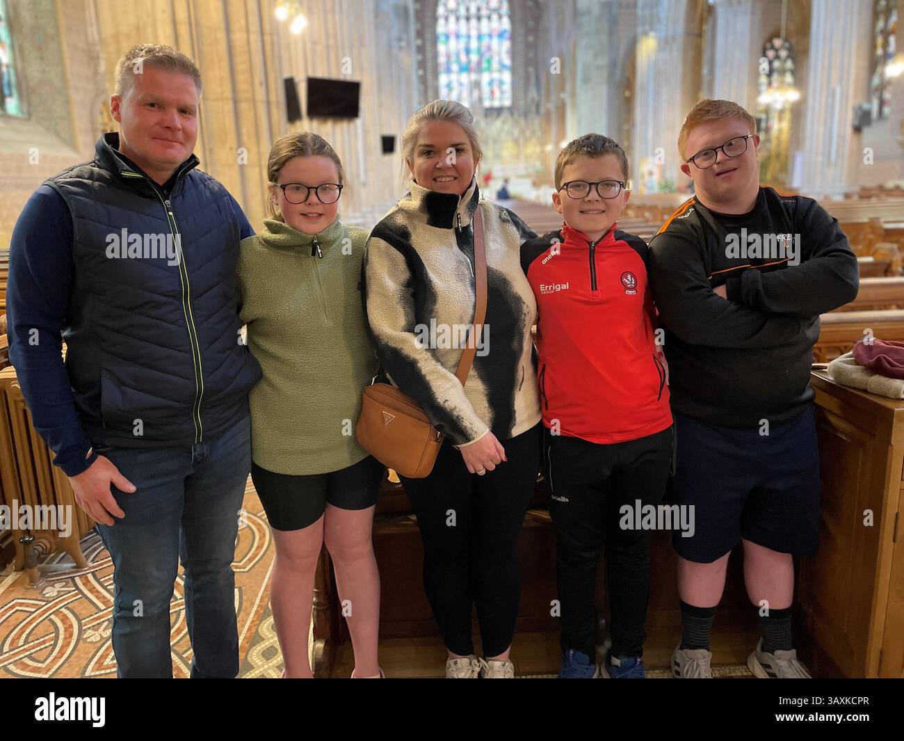 Barry O'Neill, Clara O'Neill, Claire O’Neill, Ben Og O’Neill, and Conan ...