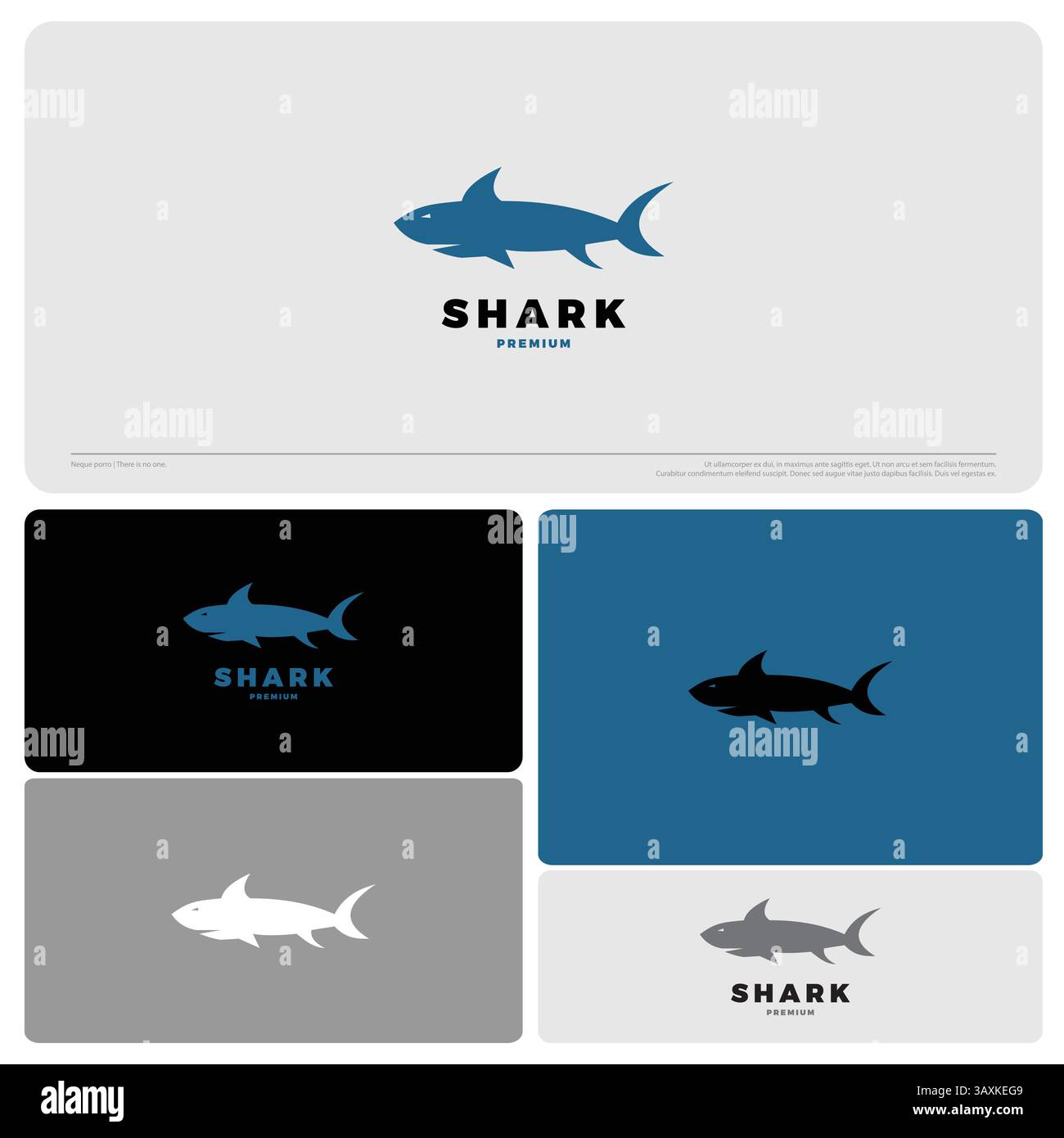 shark logo vector icon illustration Stock Vector Image & Art - Alamy