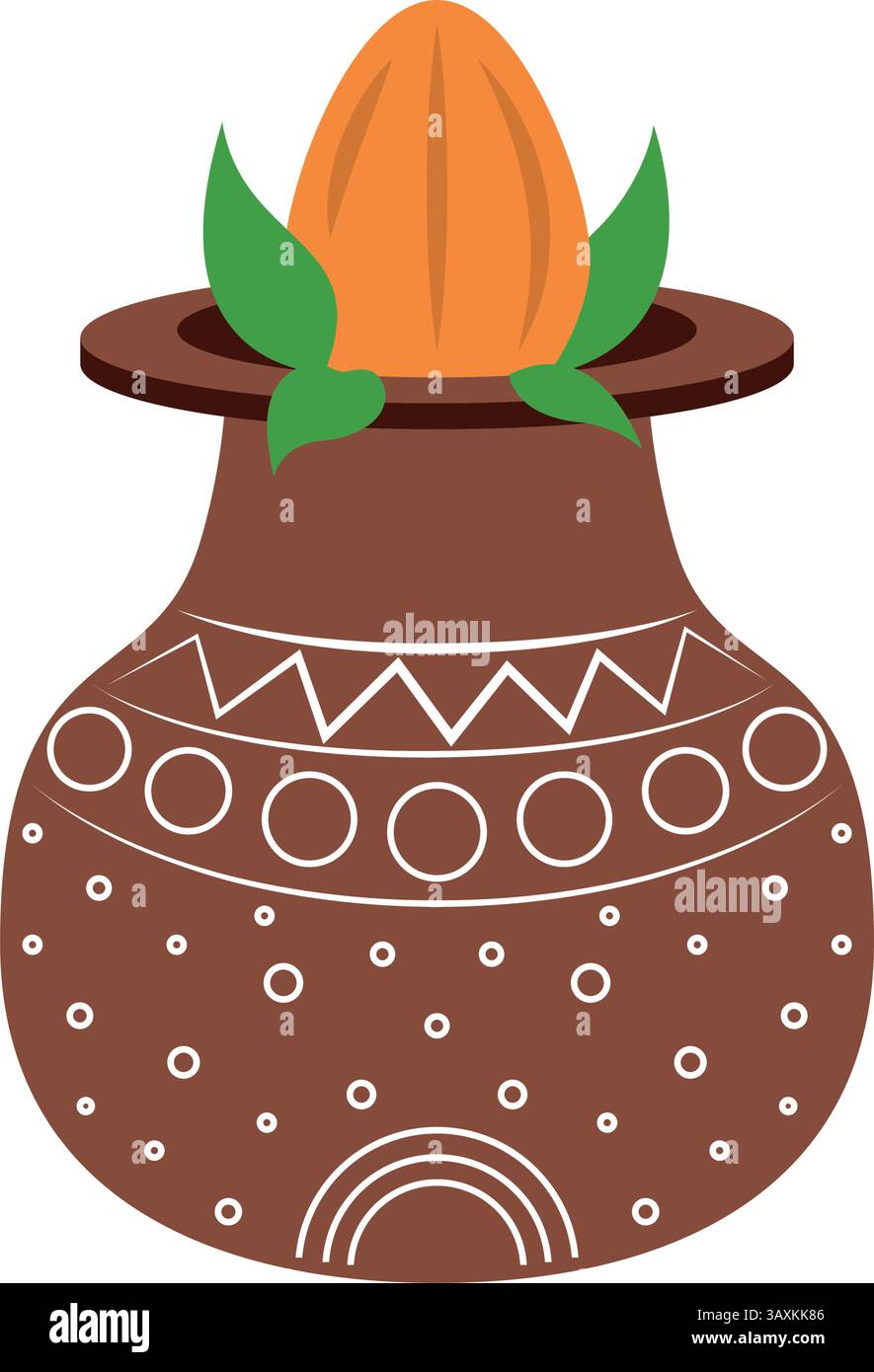 Indian Wedding Haldi Kalash Coconut Ritual Pot Sacred Ceremony Cultural ...