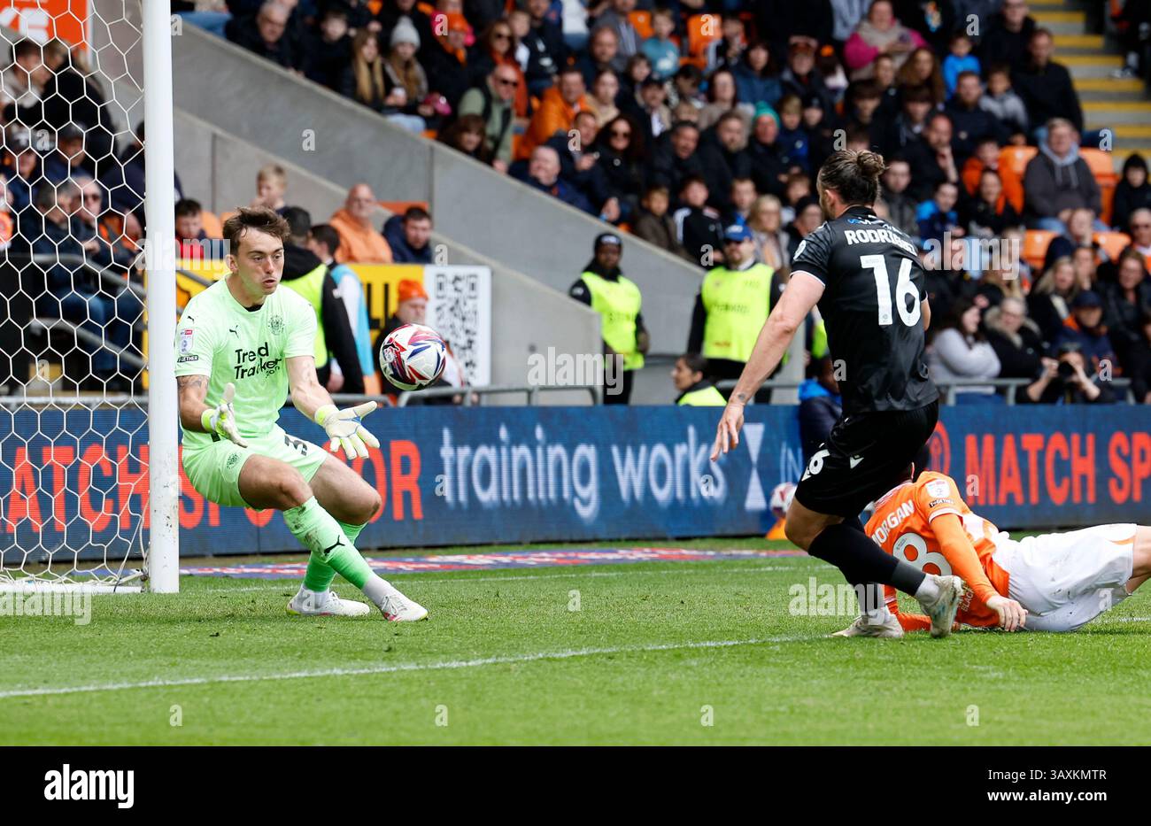 Wrexham's Jay Rodriguez (right) attempts a s during the Sky Bet League ...