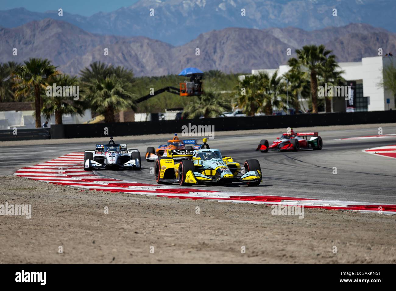 NTT INDYCAR SERIES driver, CHRISTIAN RASMUSSEN (21) (DNK) of Copenhagen ...