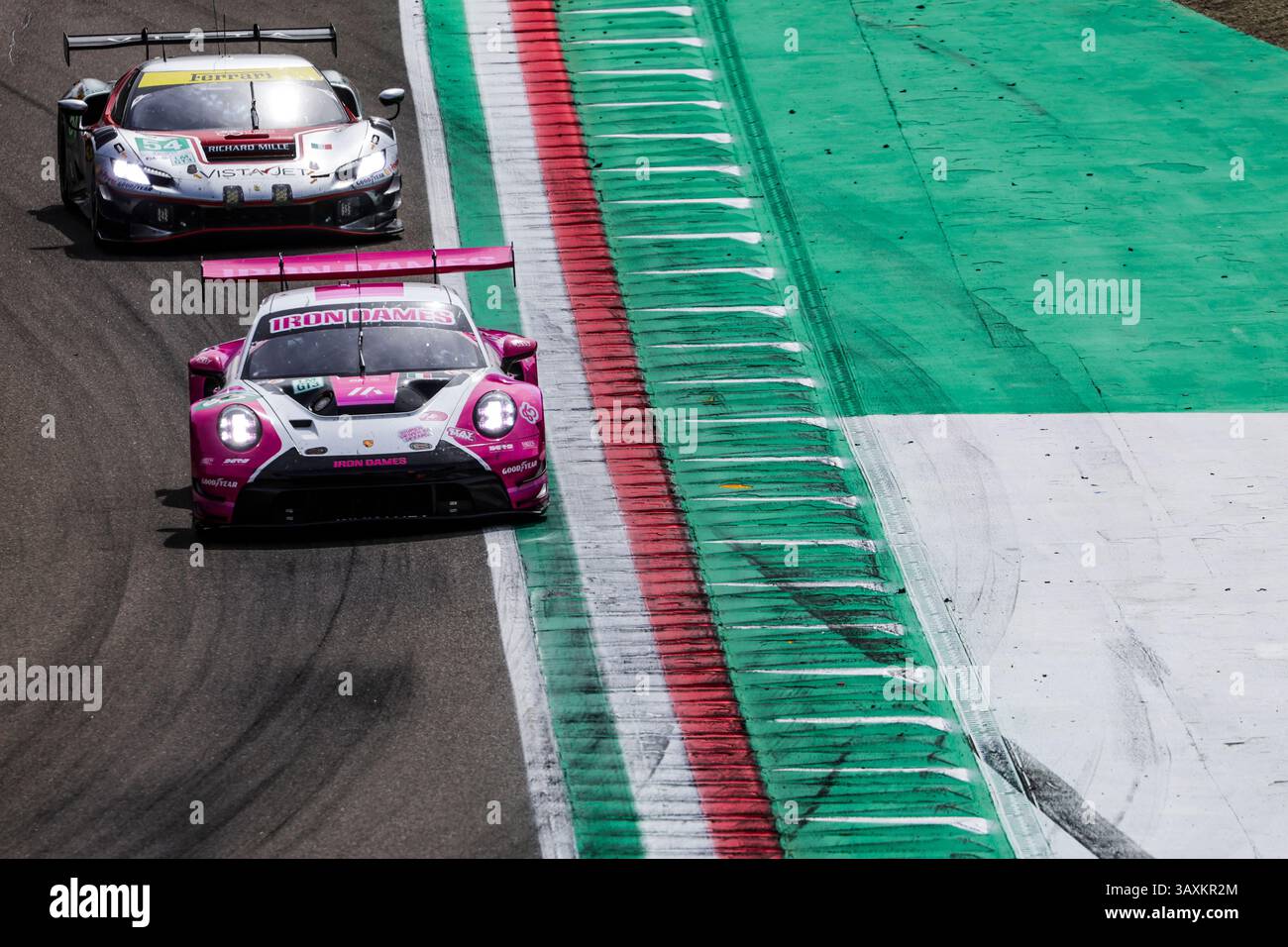 Imola, Italy, 20 April 2025,#85 Iron Dames (ITA) Porsche 911 GT3 R ...