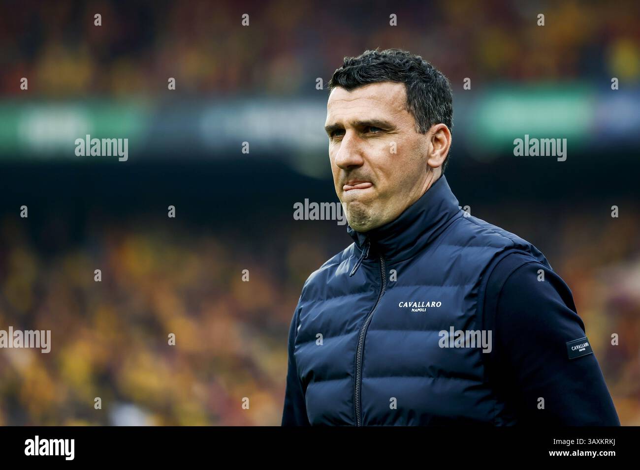 ROTTERDAM - AZ Alkmaar coach Maarten Martens during the KNVB Cup final ...