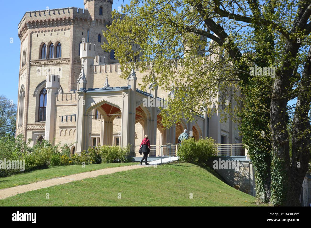 Potsdam, Germany - April 20, 2025 - Babelsberg Palace. (Photo by Markku ...