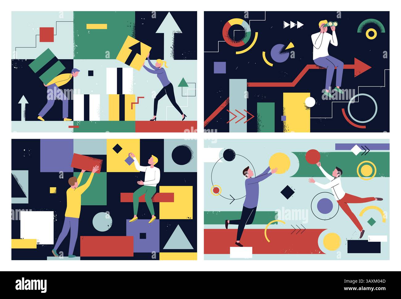 Moving young people moving Stock Vector Images - Alamy