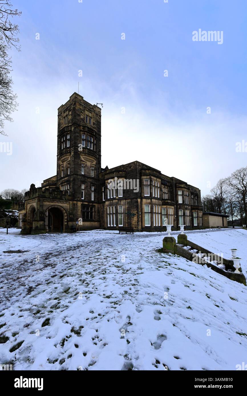 The Cliffe Castle Museum, Cliffe Castle Park, Keighley town, Yorkshire ...