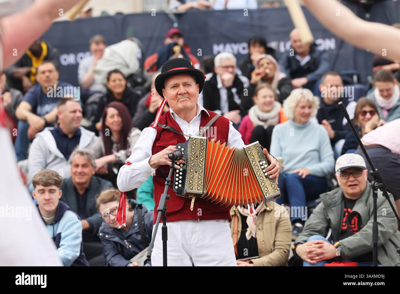 London, UK, 21st April 2025. The Mayor of London's St George's Day ...