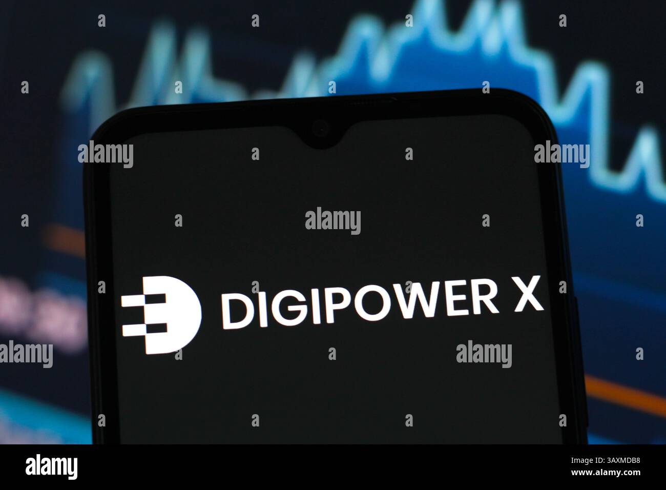Canada. 21st Apr, 2025. In this photo illustration, the Digi Power X ...