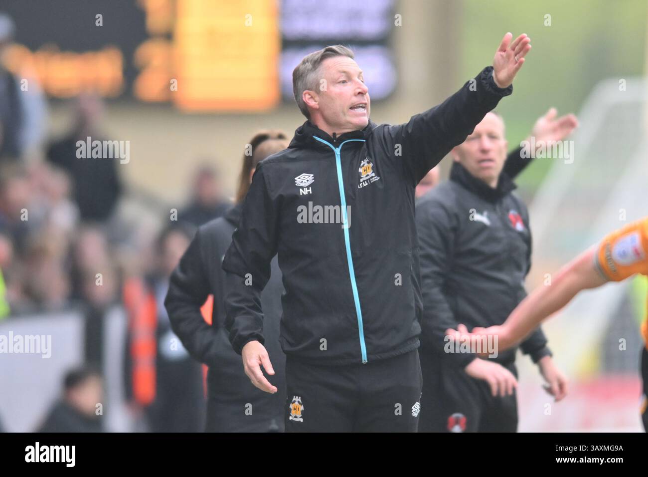 Cambridge on Monday 21st April 2025. Manager Neil Harris (Manager ...