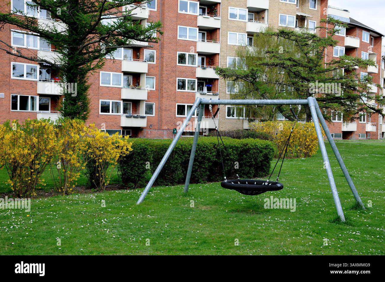 Kastrup/Copenhagen/ Denmark/21 APRIL 2025/.Children play ground in ...