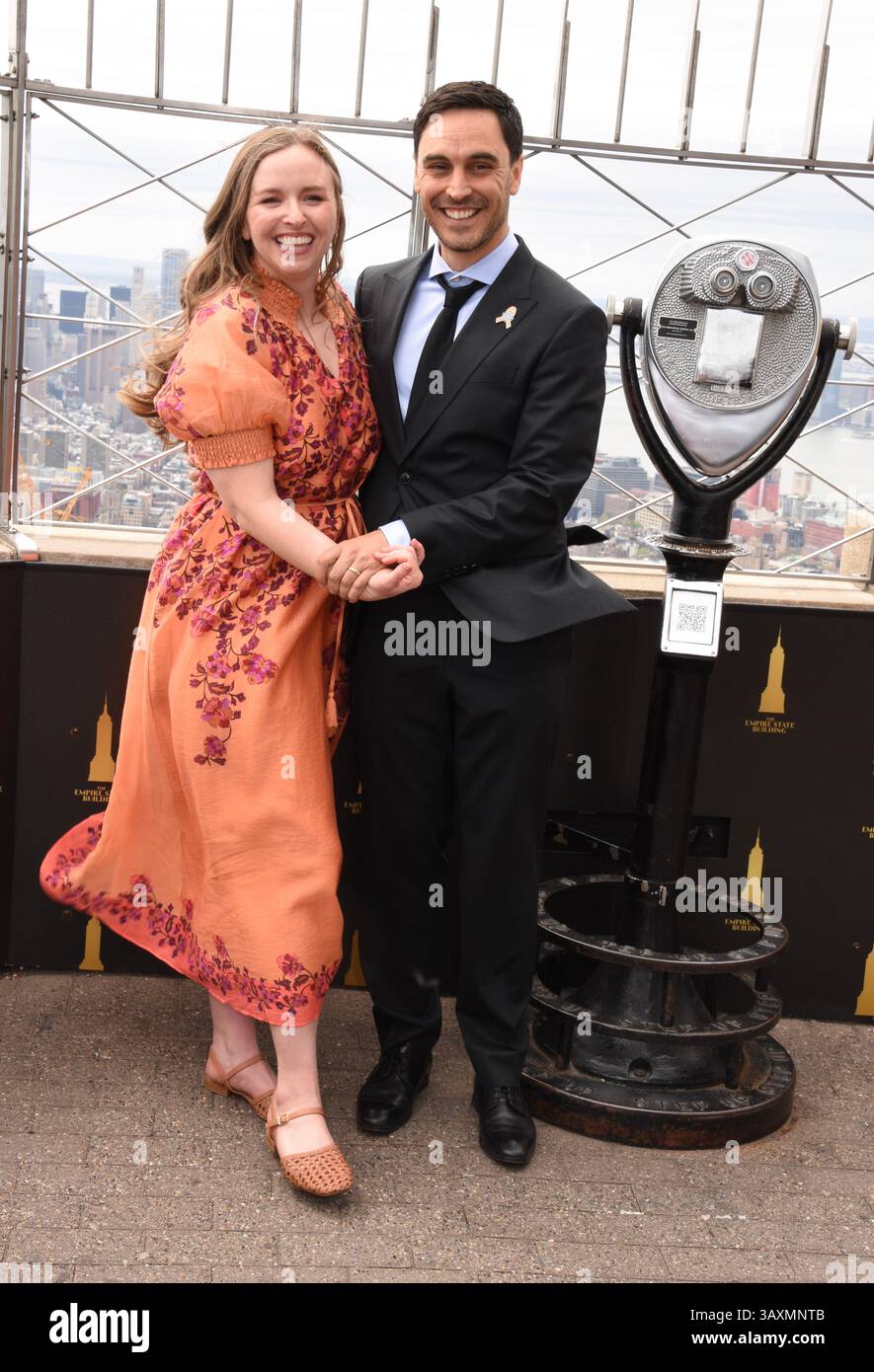 NEW YORK, NY: APRIL 21: Jessi Pasini and Alessio Pasini pictured as The ...
