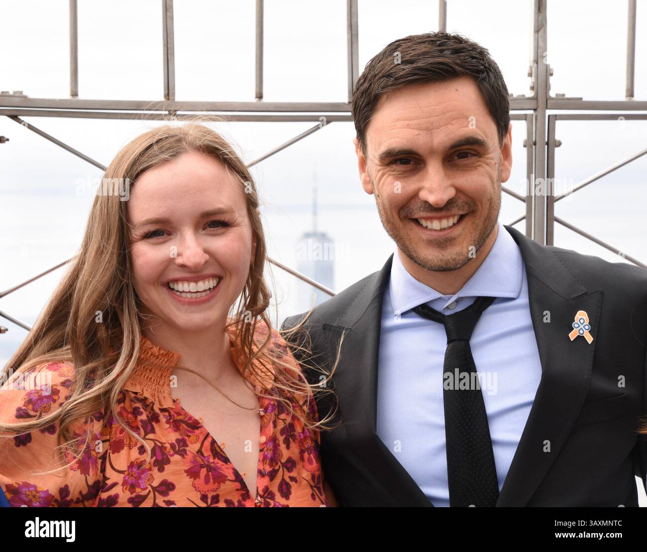 NEW YORK, NY: APRIL 21: Jessi Pasini and Alessio Pasini pictured as The ...