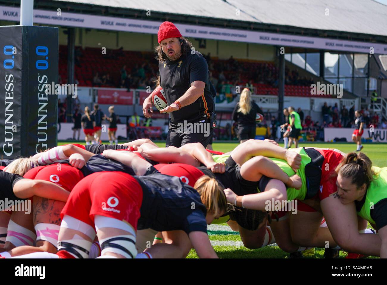 Dan Murphy, Wales Women defence coach Stock Photo - Alamy