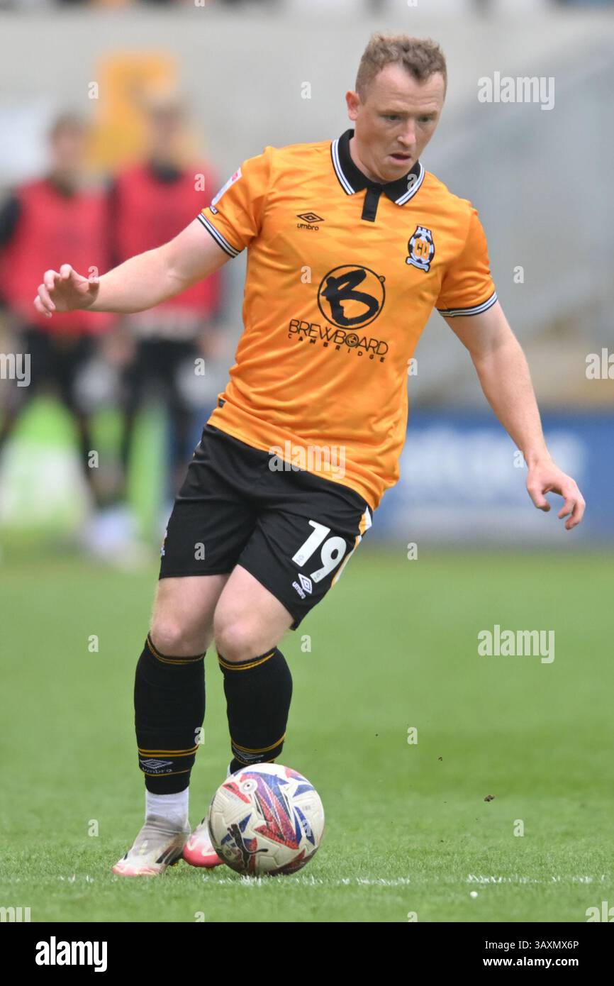 Cambridge on Monday 21st April 2025. Shane Lavery (19 Cambridge United ...