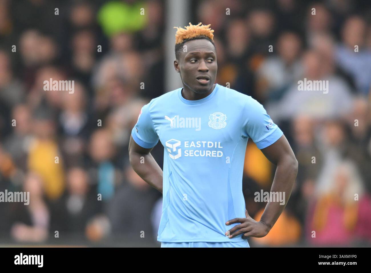 Daniel Agyei (7 Leyton Orient) looks on during the Sky Bet League 1 ...