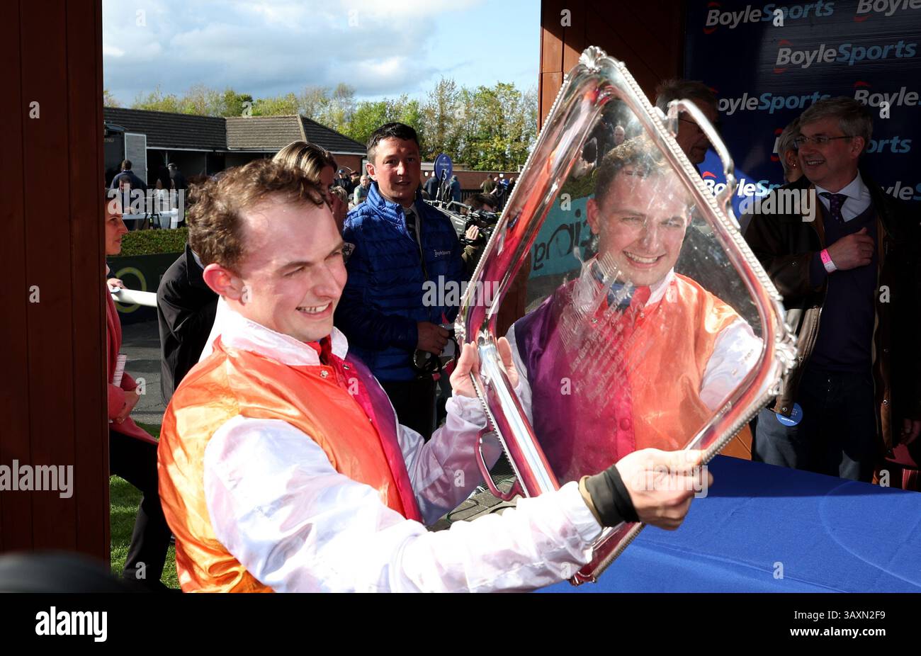 Jockey Sean Bowen after riding Haiti Couleurs to victory in the ...