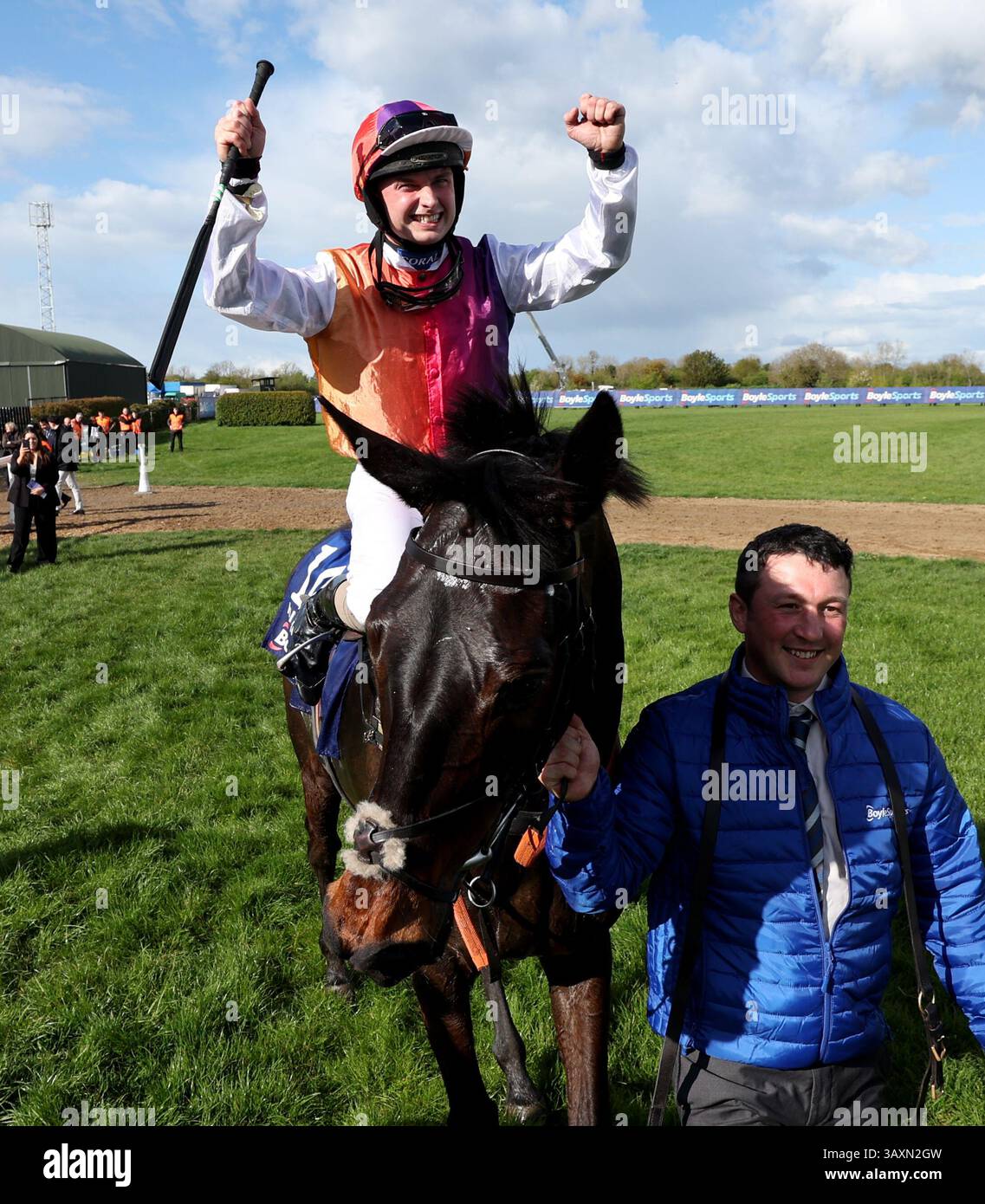 Jockey Sean Bowen after riding Haiti Couleurs to victory in the ...