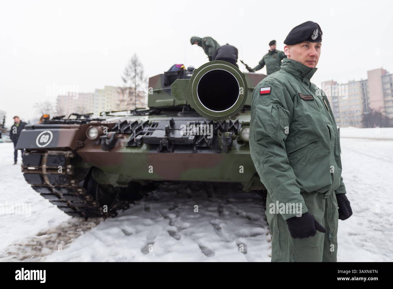 Feb 5, 2017 - Boleslawiec, Poland - Polish tank Leopard 2A5 in official ...