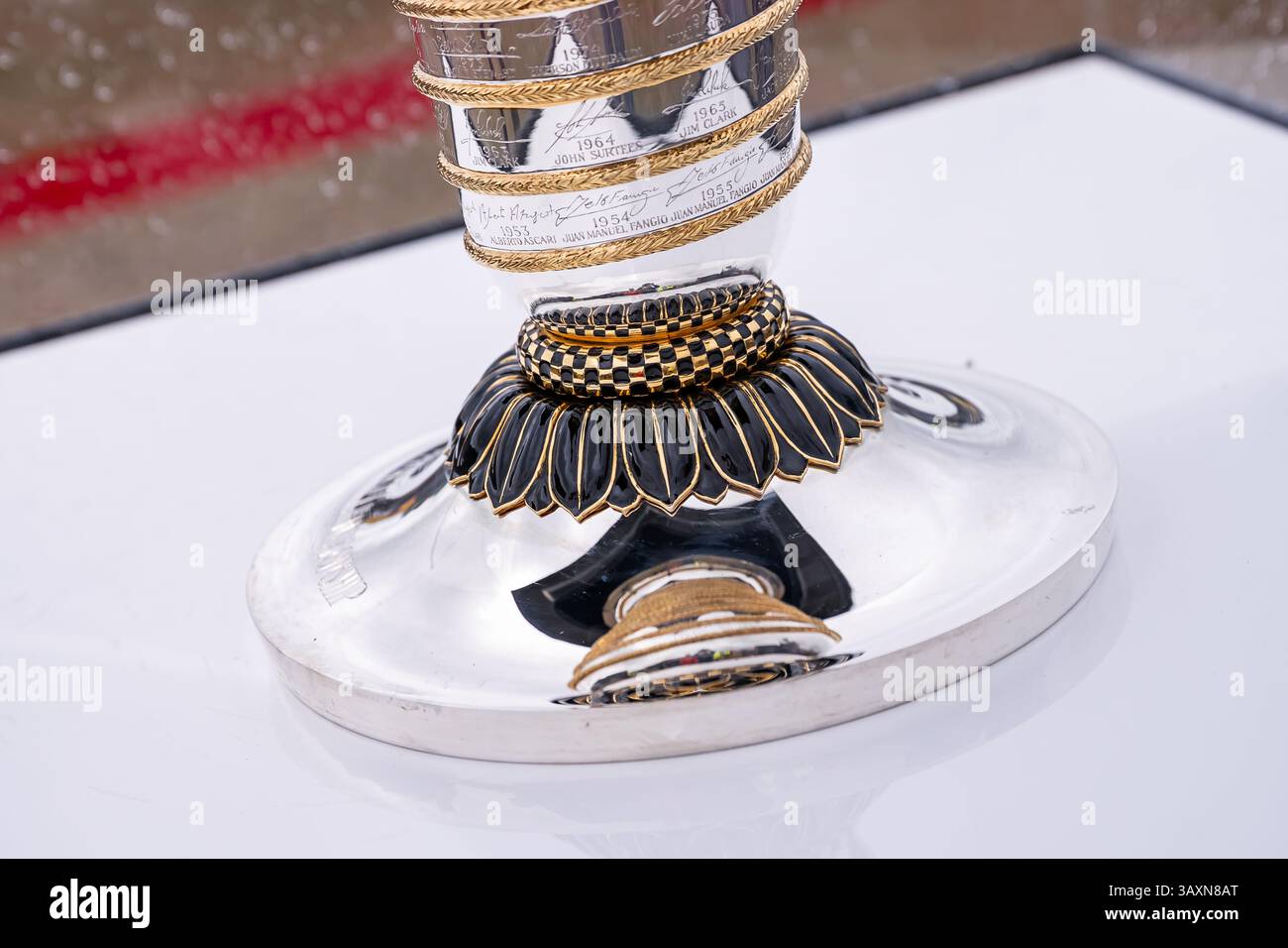Formula 1 Drivers World Championship Trophy Stock Photo - Alamy