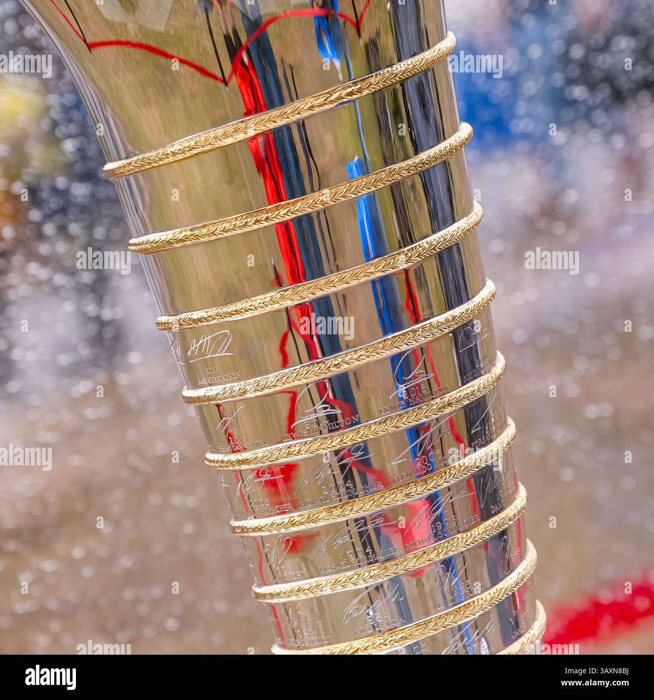 Formula 1 Drivers World Championship Trophy Stock Photo - Alamy