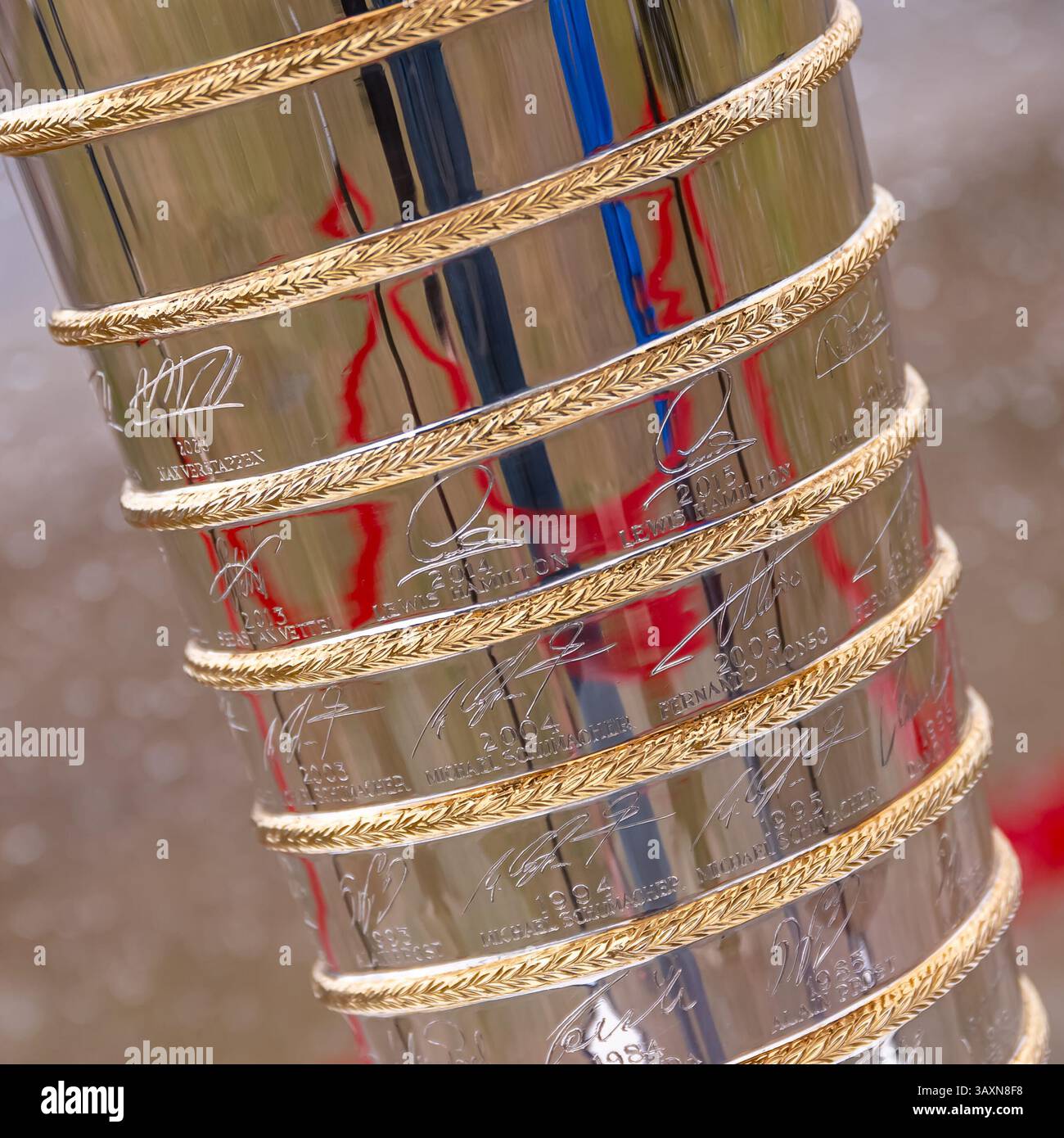 Formula 1 Drivers World Championship Trophy Stock Photo - Alamy