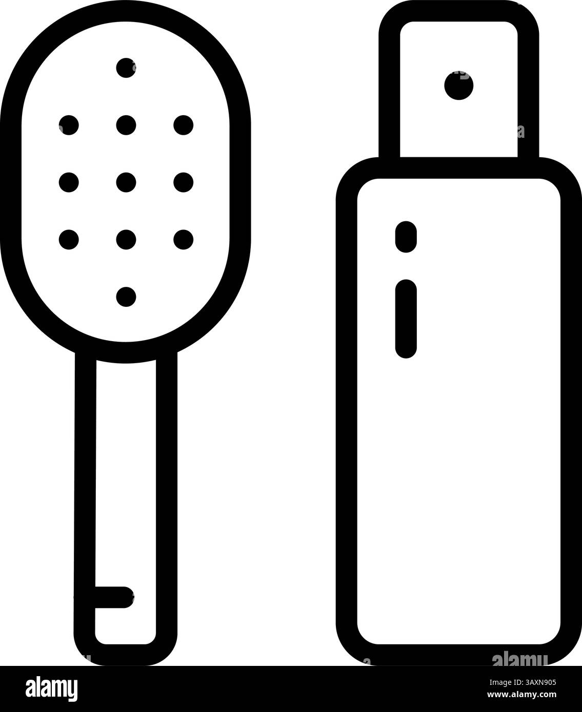 Comb line icon. Dry shampoo. Hair care cosmetics. Health hair care ...