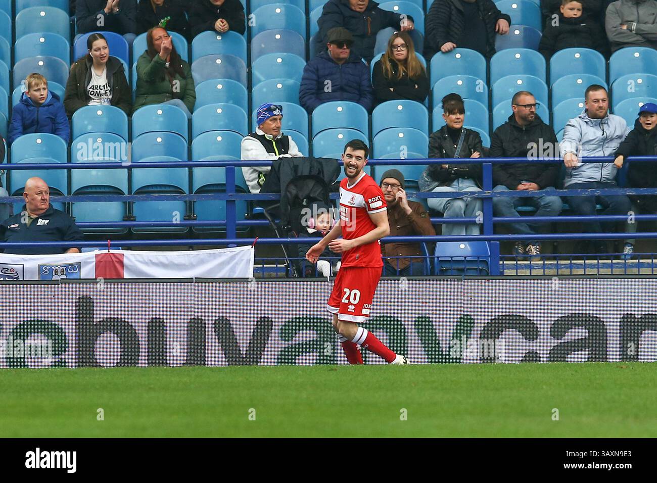 Hillsborough Stadium, Sheffield, England - 21st April 2025 Finn Azaz ...