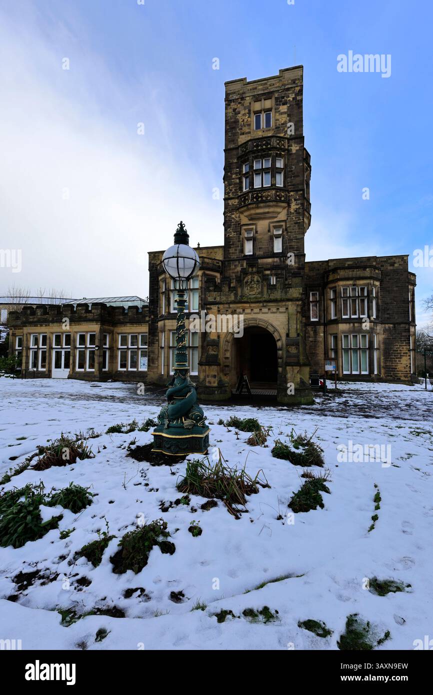 The Cliffe Castle Museum, Cliffe Castle Park, Keighley town, Yorkshire ...