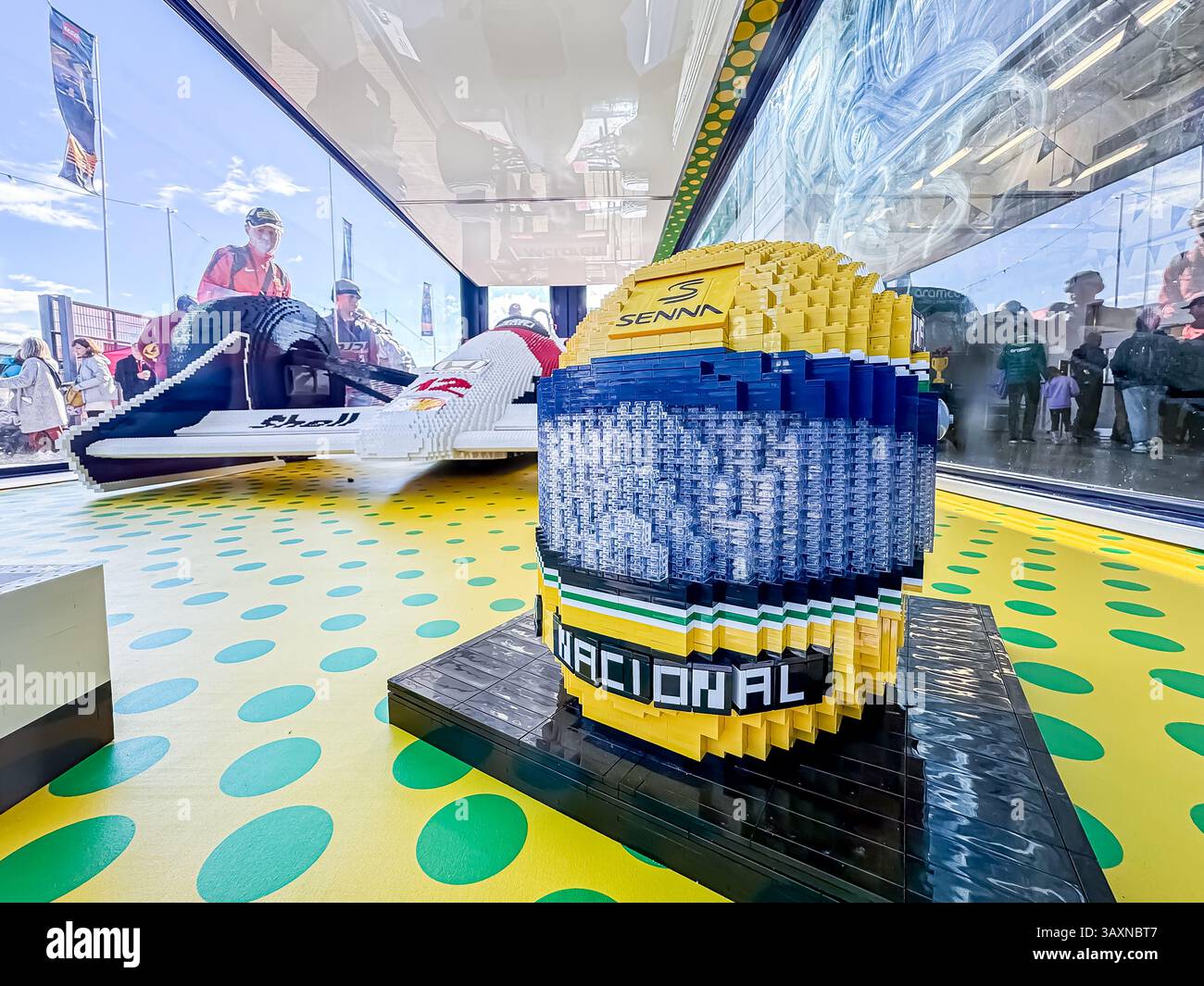 Lego at the British Grand Prix - Silverstone 2024 Stock Photo - Alamy
