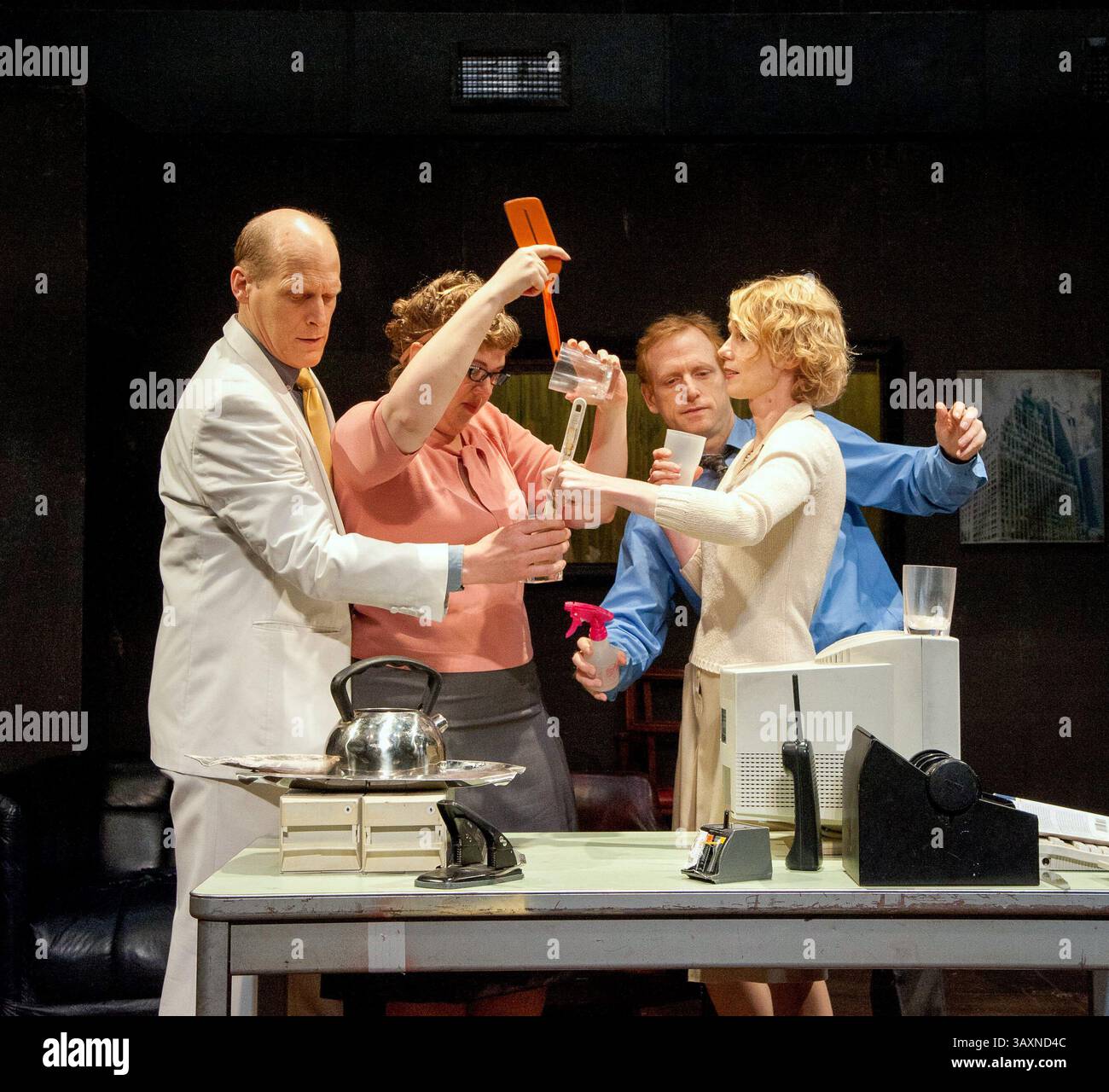 l-r: Jim Fletcher (Jim), Kate Scelsa (Lucille), Scott Shepherd (Nick ...