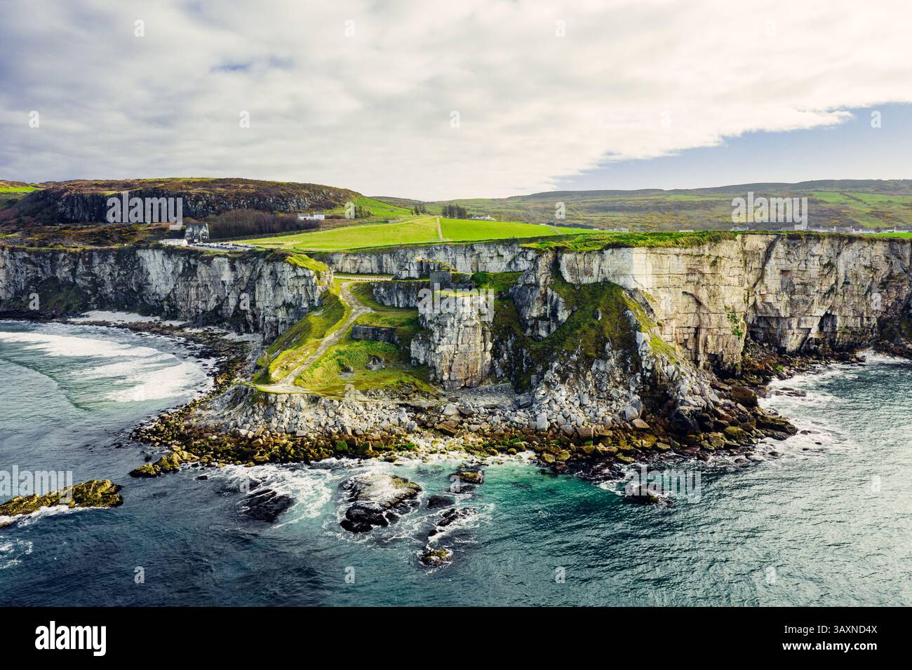 Larrybane Quarry from Above – Aerial View of Northern Ireland’s ...