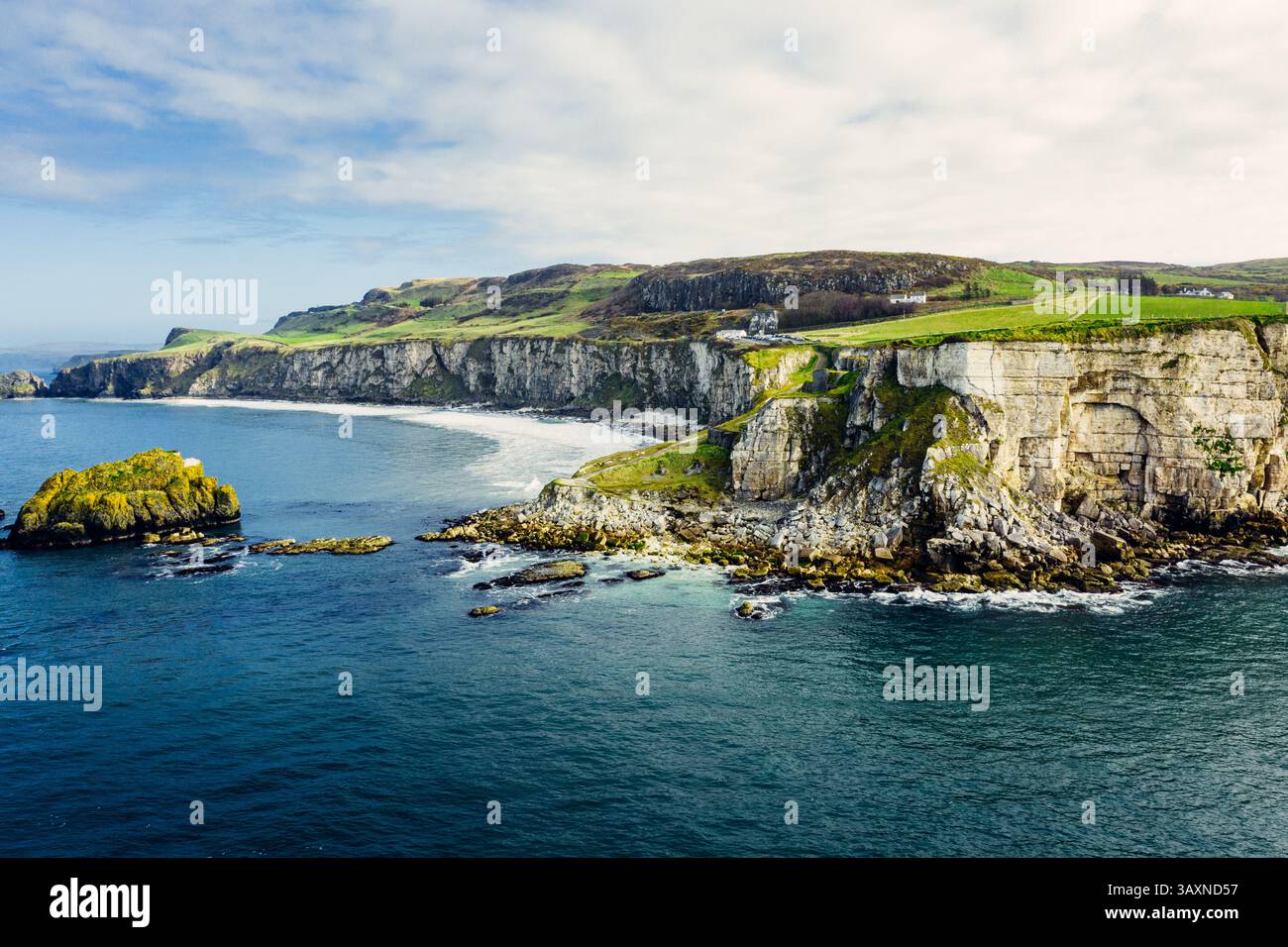 Larrybane Quarry from Above – Aerial View of Northern Ireland’s ...