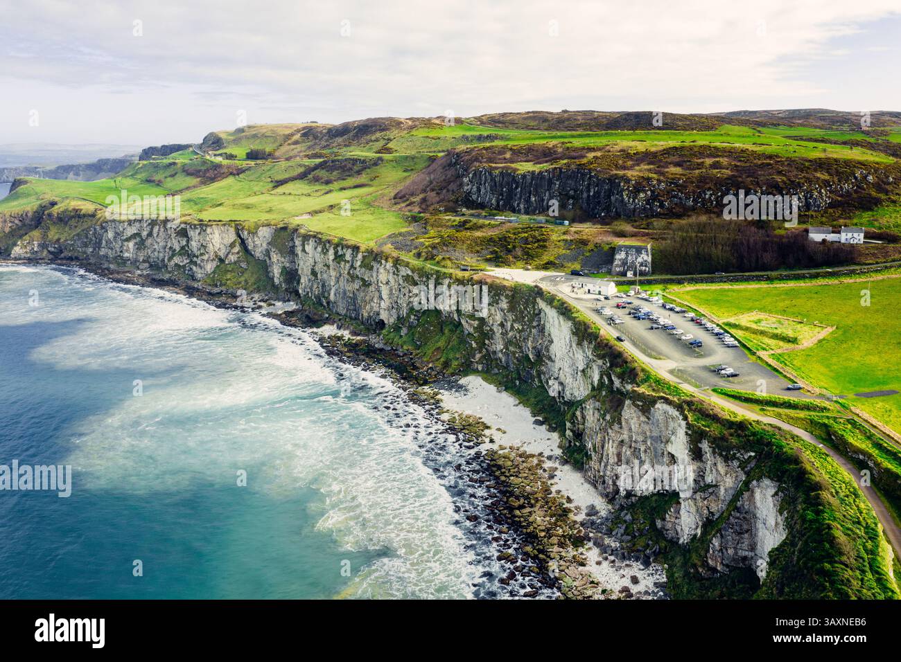 Larrybane Quarry from Above – Aerial View of Northern Ireland’s ...