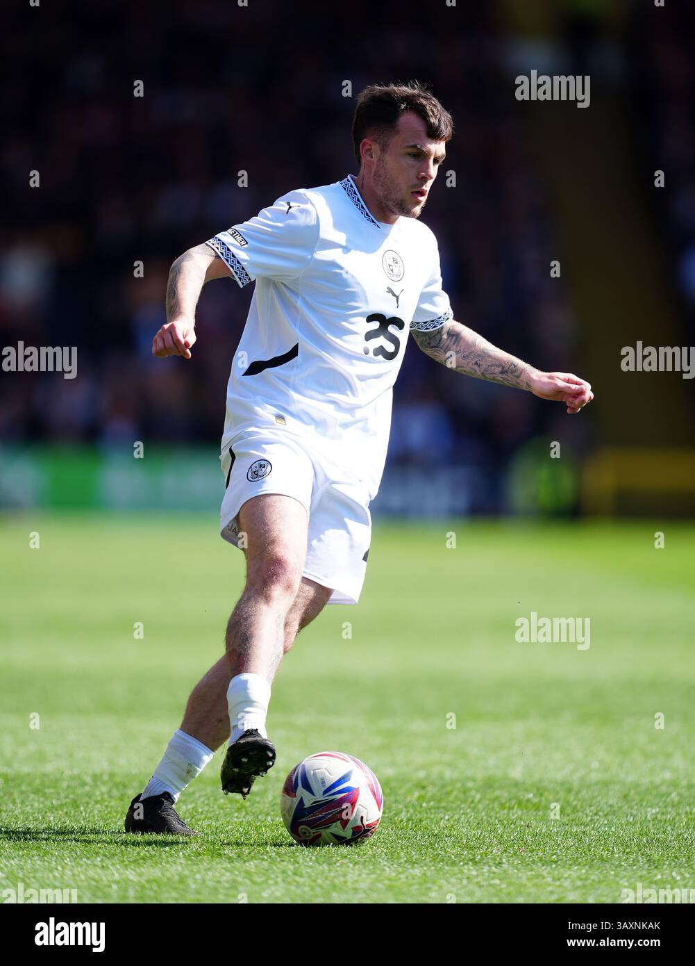 Port Vale's Mitchell Clark during the Sky Bet League Two match at Vale ...
