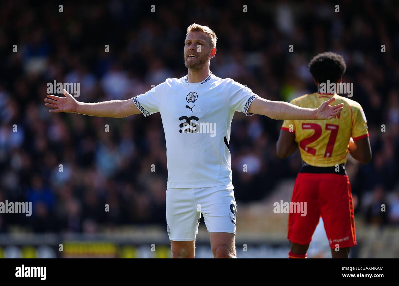 Port Vale's Jayden Stockley during the Sky Bet League Two match at Vale ...