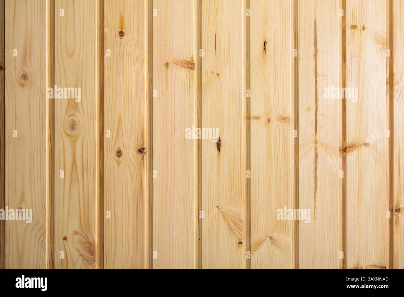 Freshly-planed wood planks' closeup. Wood texture background, pine wood ...
