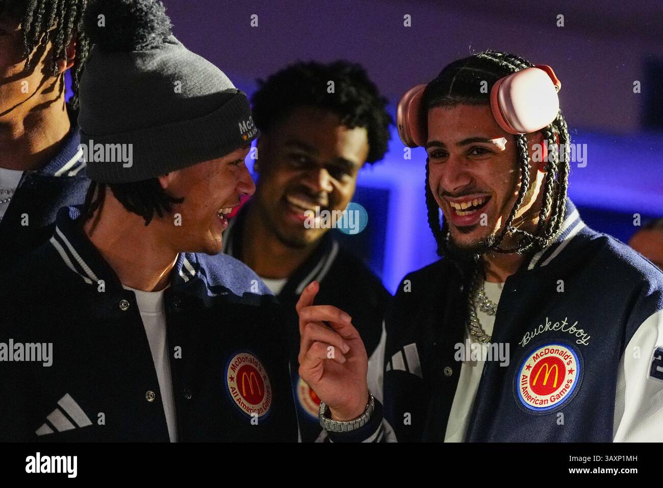 NEW YORK, NY - MARCH 30: McDonalds High School All American Shon Abeav ...