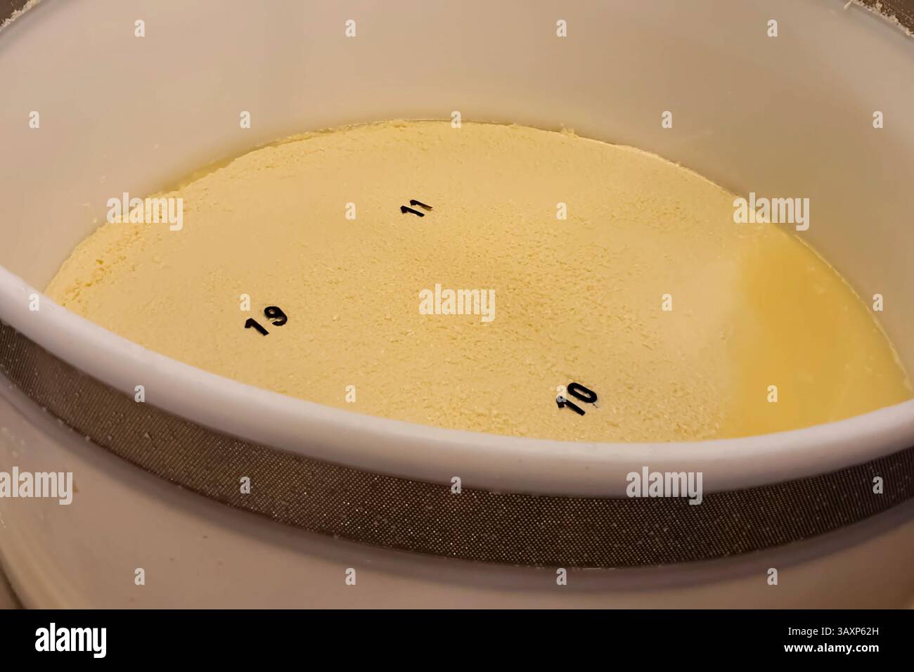 Milk starter. A vat of sourdough. Milk starter. A vat of sourdough ...