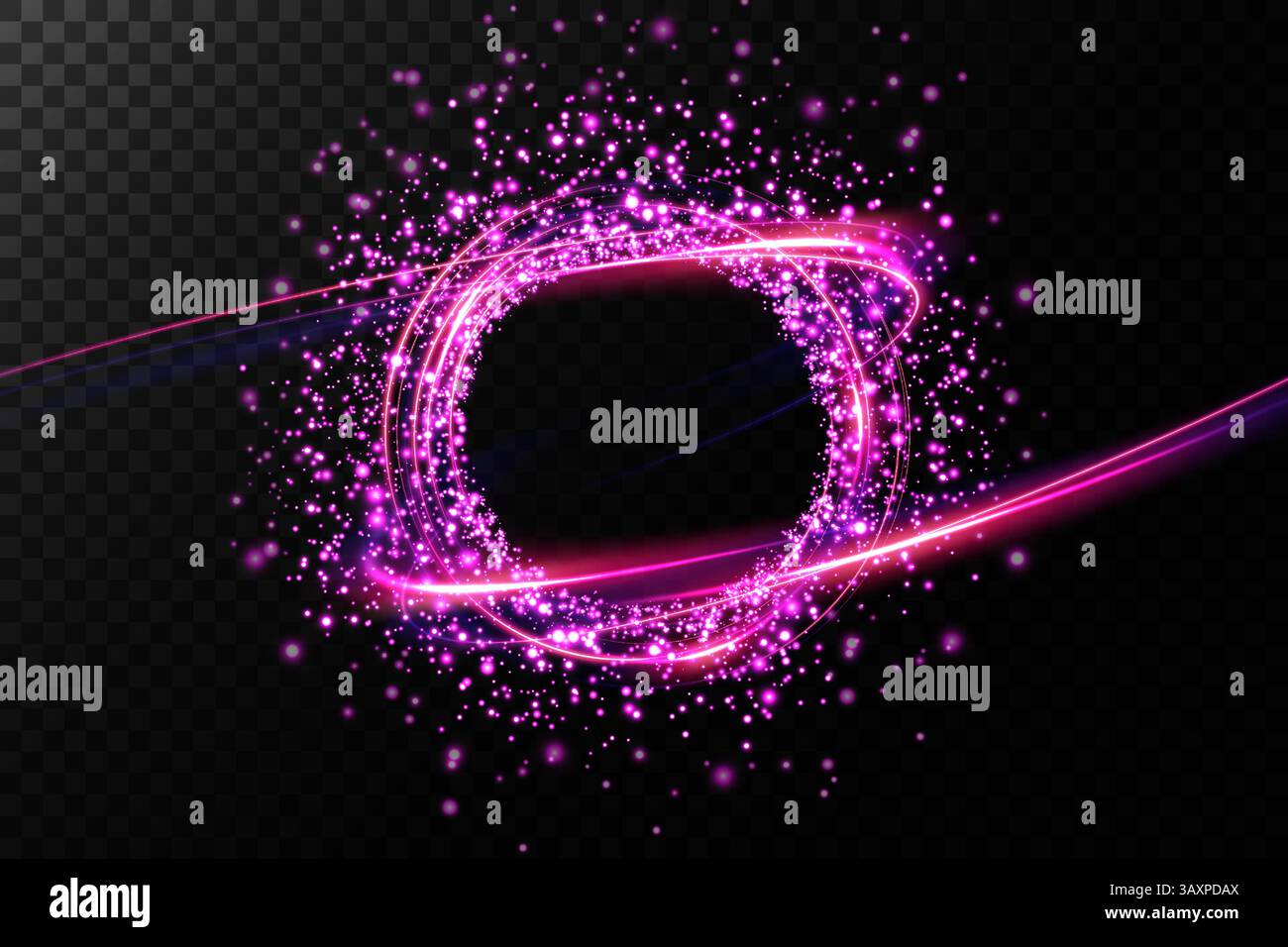 Mesmerizing captivating display colorful particles hi-res stock ...