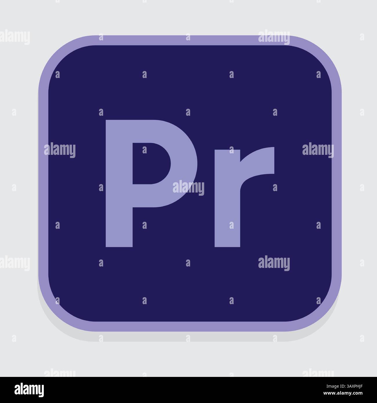Adobe Premiere Pro Icons, Official logo, edtitable icons, sign and ...