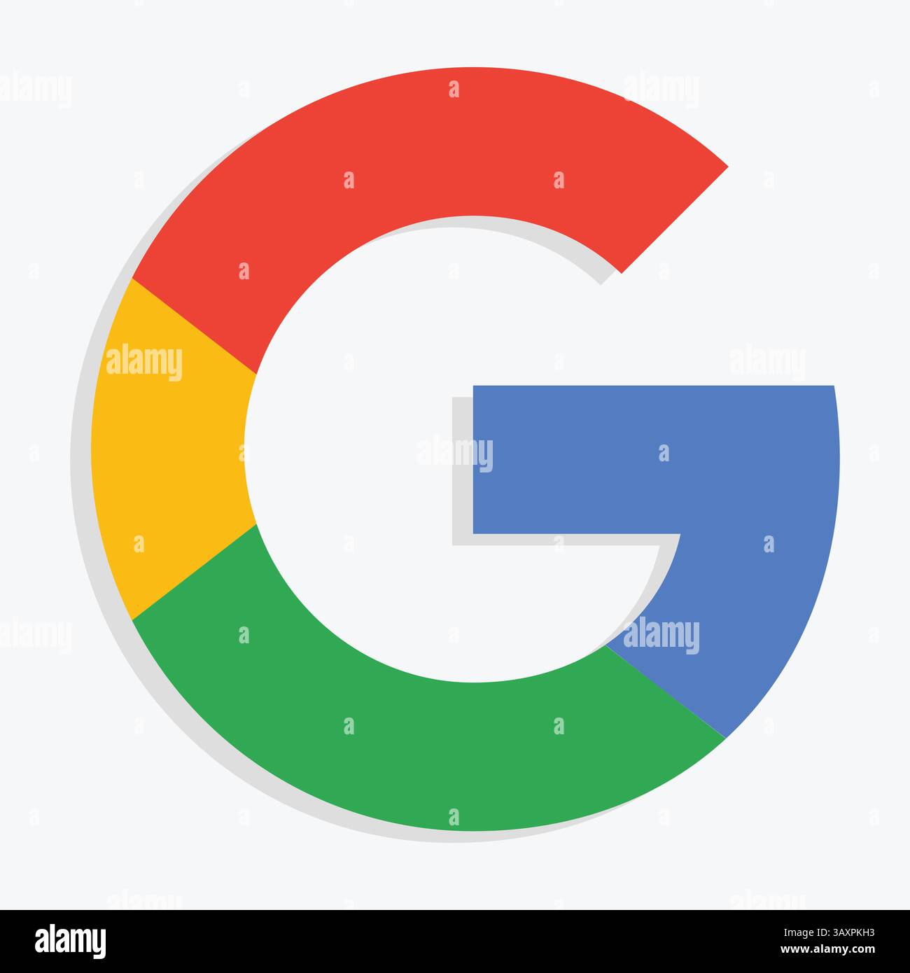 Google G icon, Official logo, edtitable icons, sign and vector art ...