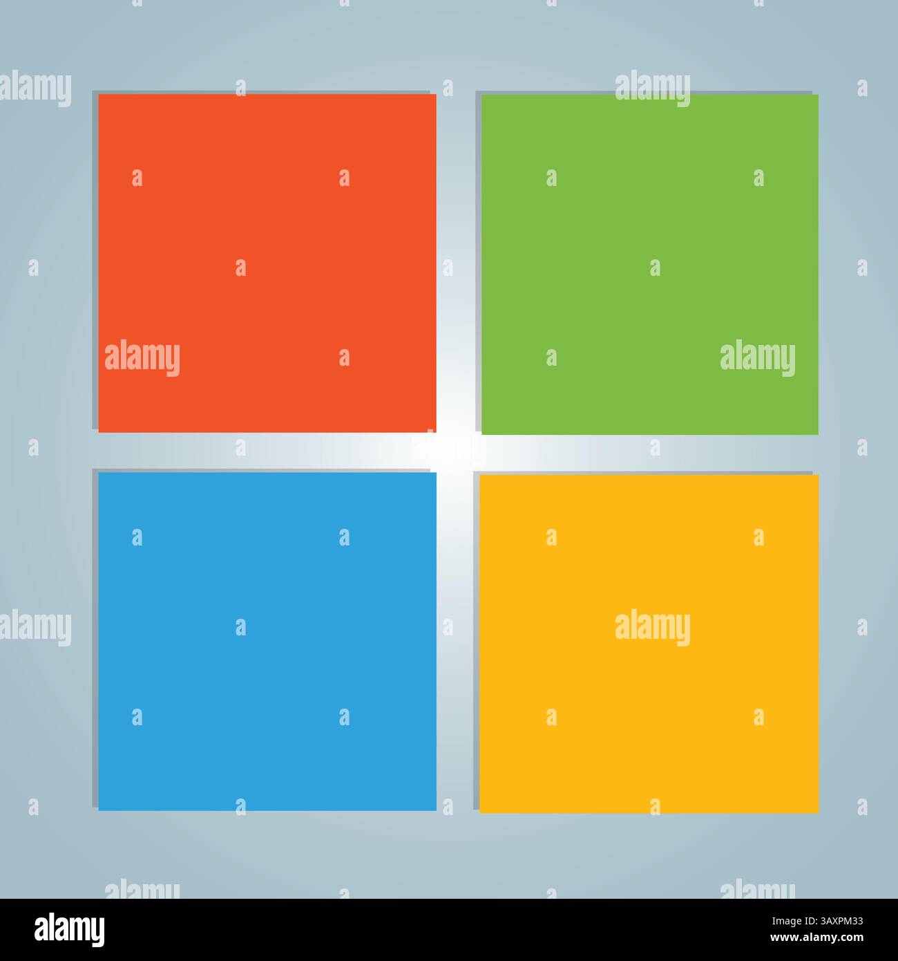 Color square icon tone red green blue yellow color pallets graphic rainbow vector logo icon sign ...