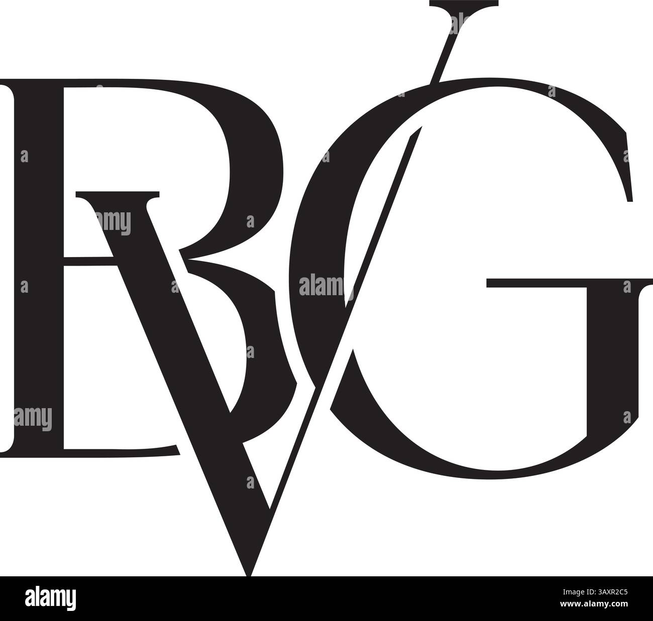 BVG Luxury fashion logo Stock Vector Image & Art - Alamy