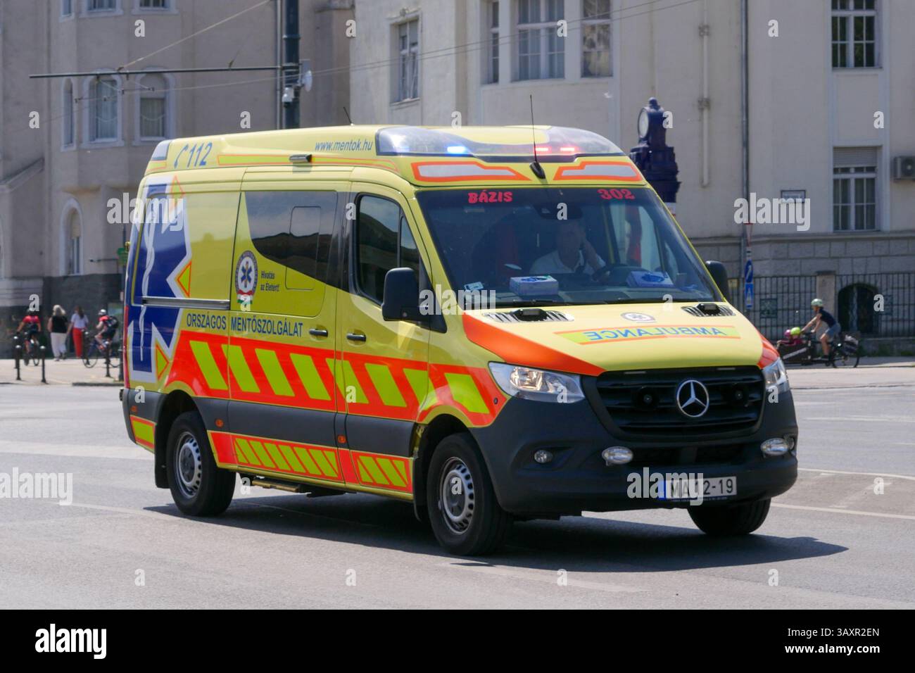 Mercedes Sprinter ambulance Stock Photo - Alamy