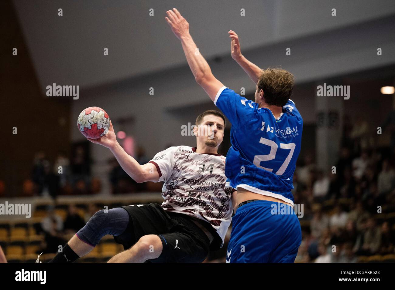 Lund, Sverige. 21st Apr, 2025. 250421 Lugis Leonard Gegaj under ...