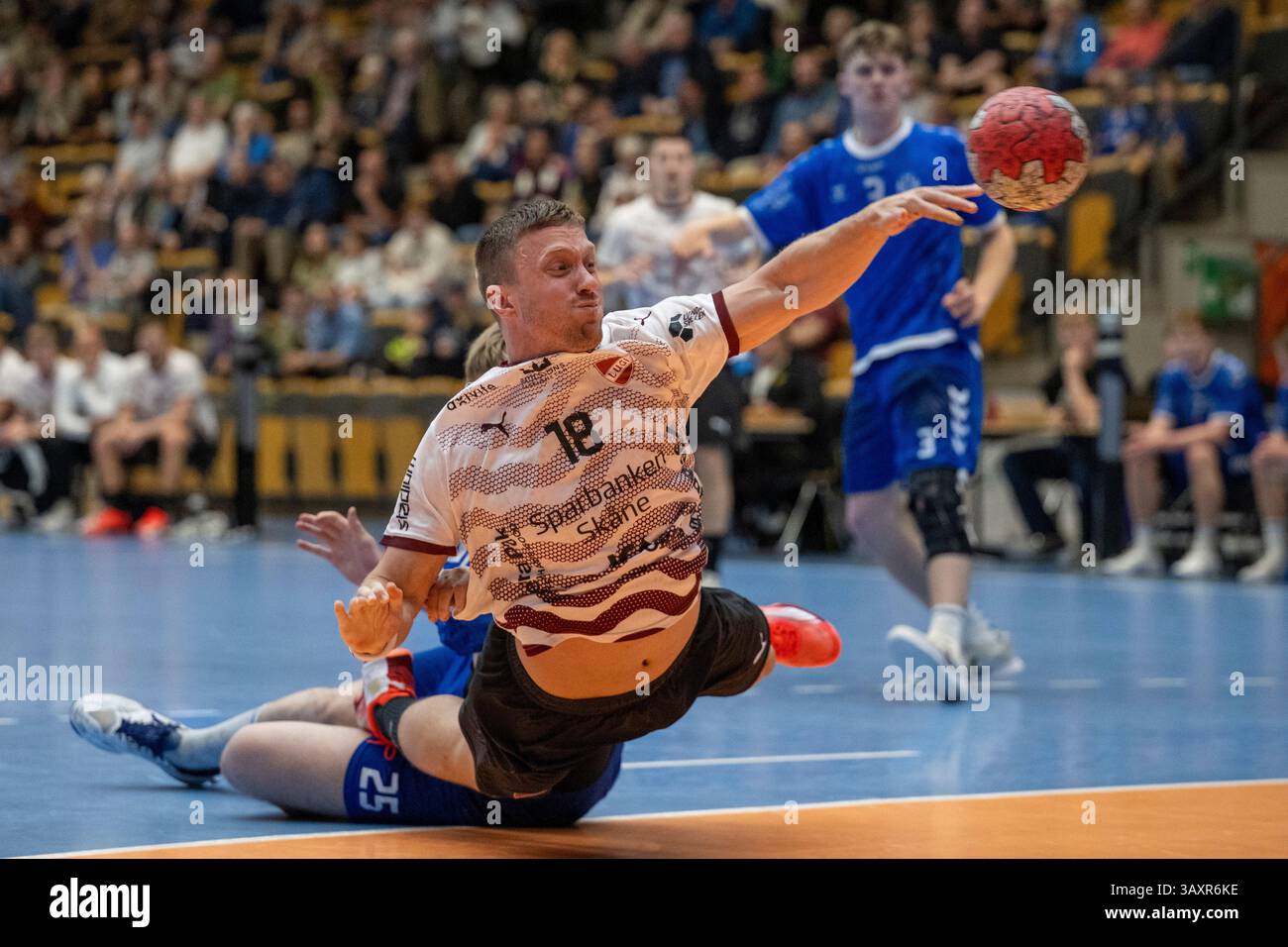 Lund, Sverige. 21st Apr, 2025. 250421 Lugis Albin Carlsson under ...