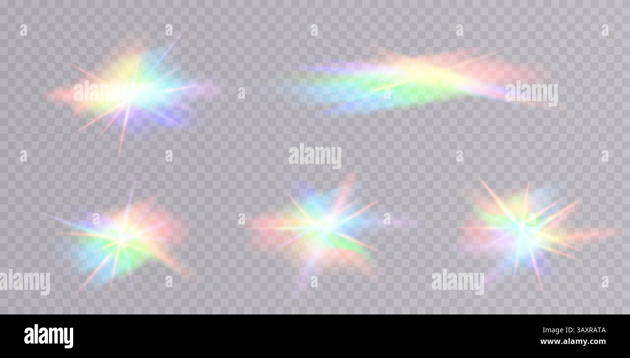 Experience Vibrant and Colorful Light Effects Combined with Sparkles ...