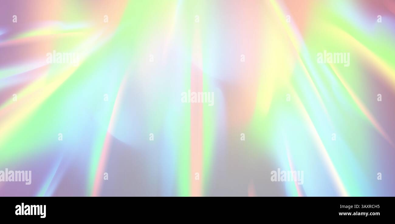 Iridescent Lights and Vivid Colors Set Against a Gentle, Soft ...